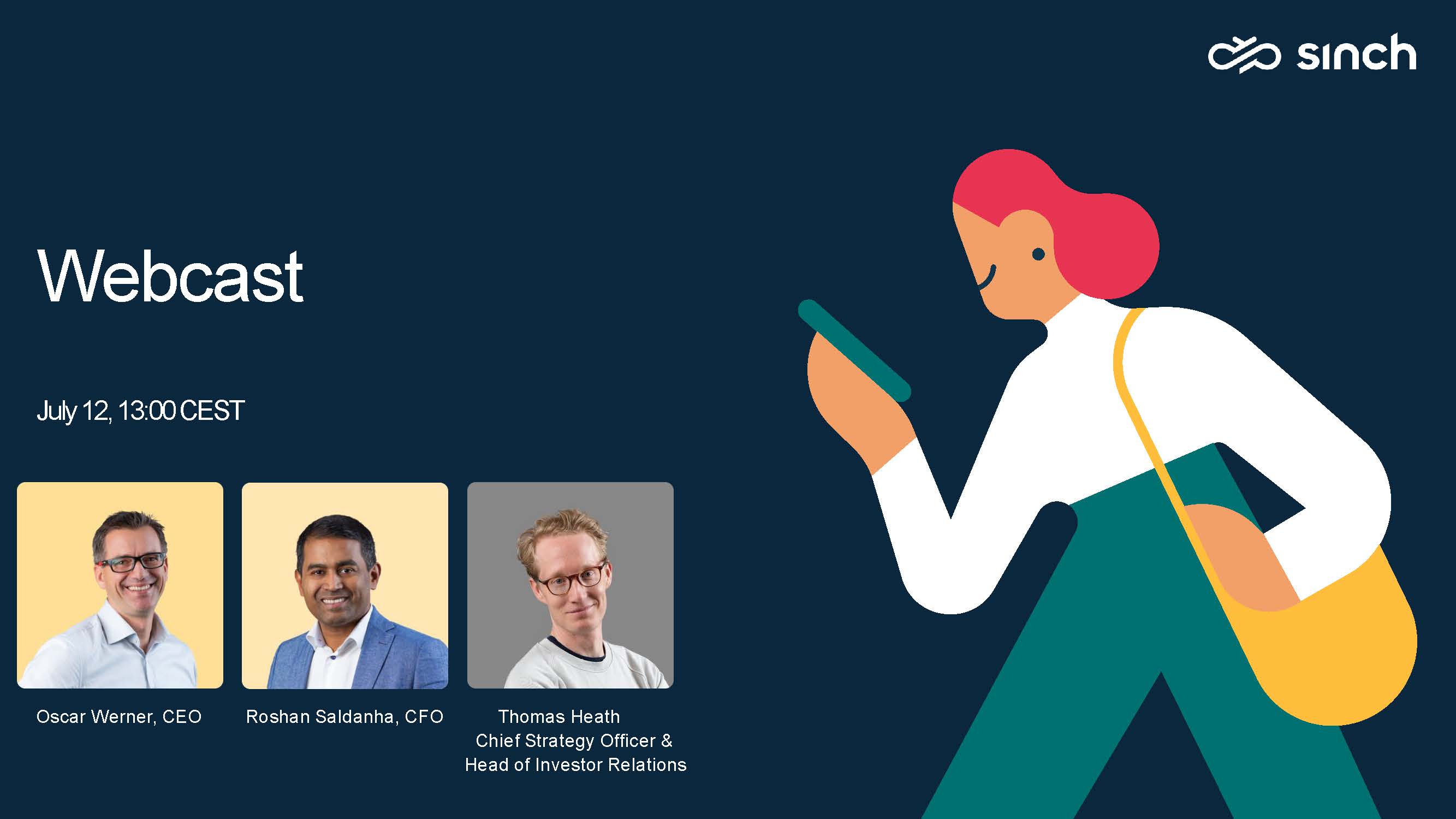 Sinch Press conference 2022